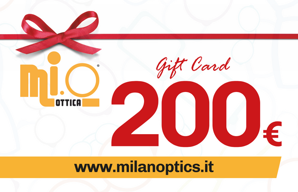 Gift Card 200 - Milanoptics